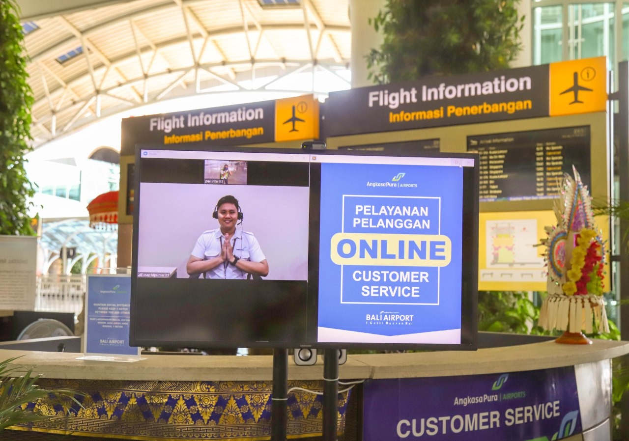 Ditengah Pandemik Corona, Bandara I Gusti Ngurah Rai Terapkan Online ...